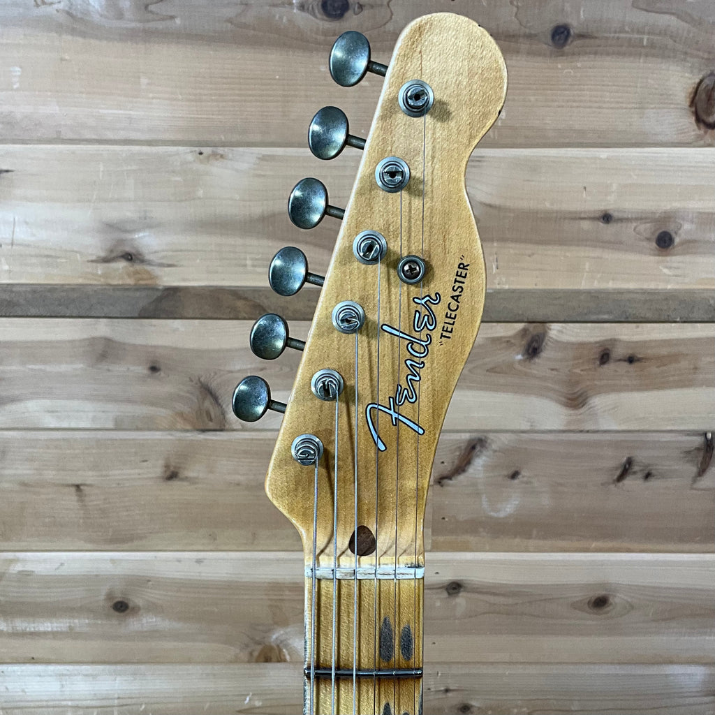 Fender Custom Shop 1954 Telecaster Electric Guitar - Aged Nocaster Blo - Huber Breese Music