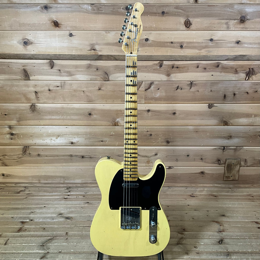Fender Custom Shop 1954 Telecaster Electric Guitar - Aged Nocaster Blo - Huber Breese Music