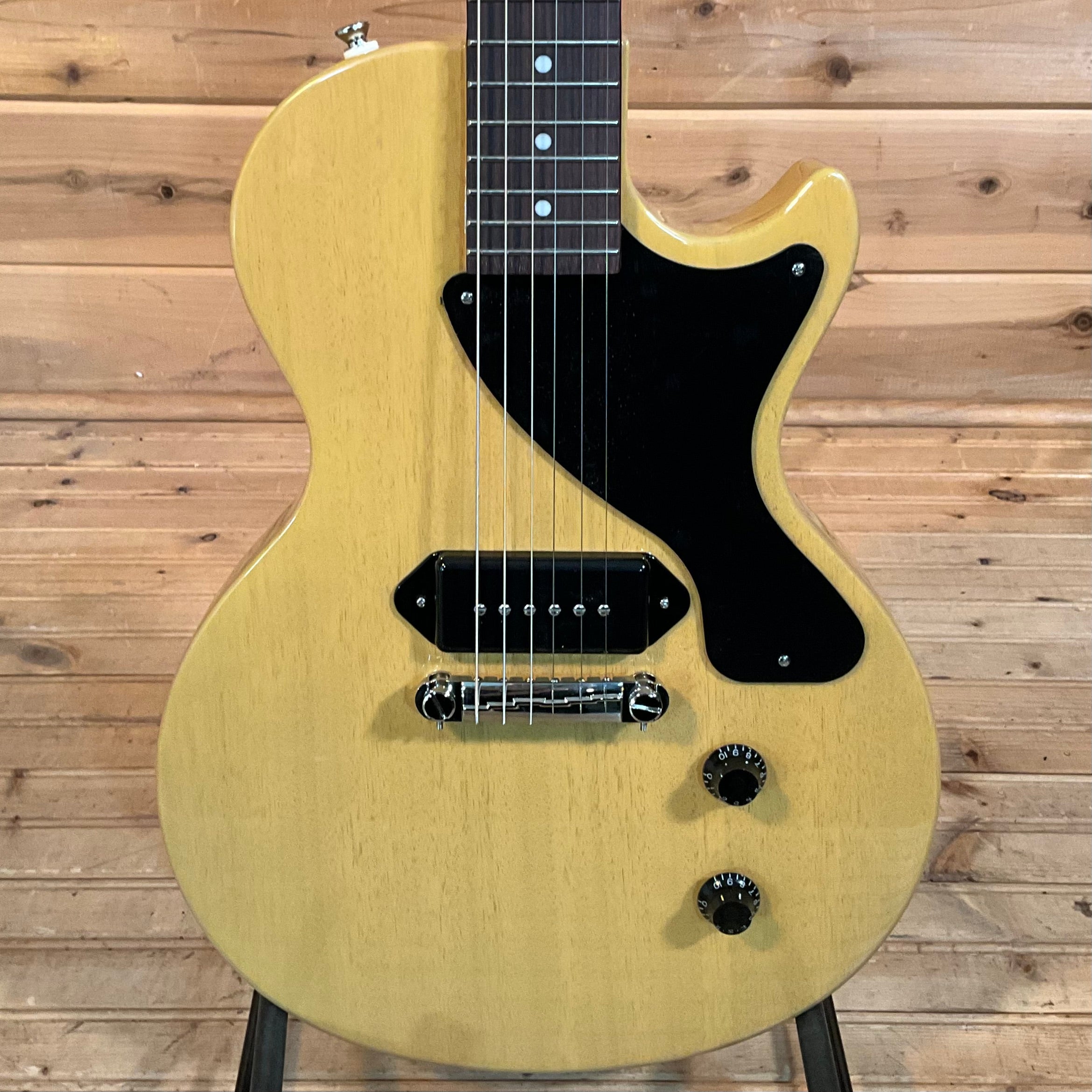 Epiphone Les Paul Junior Electric Guitar - TV Yellow - Huber Breese Music