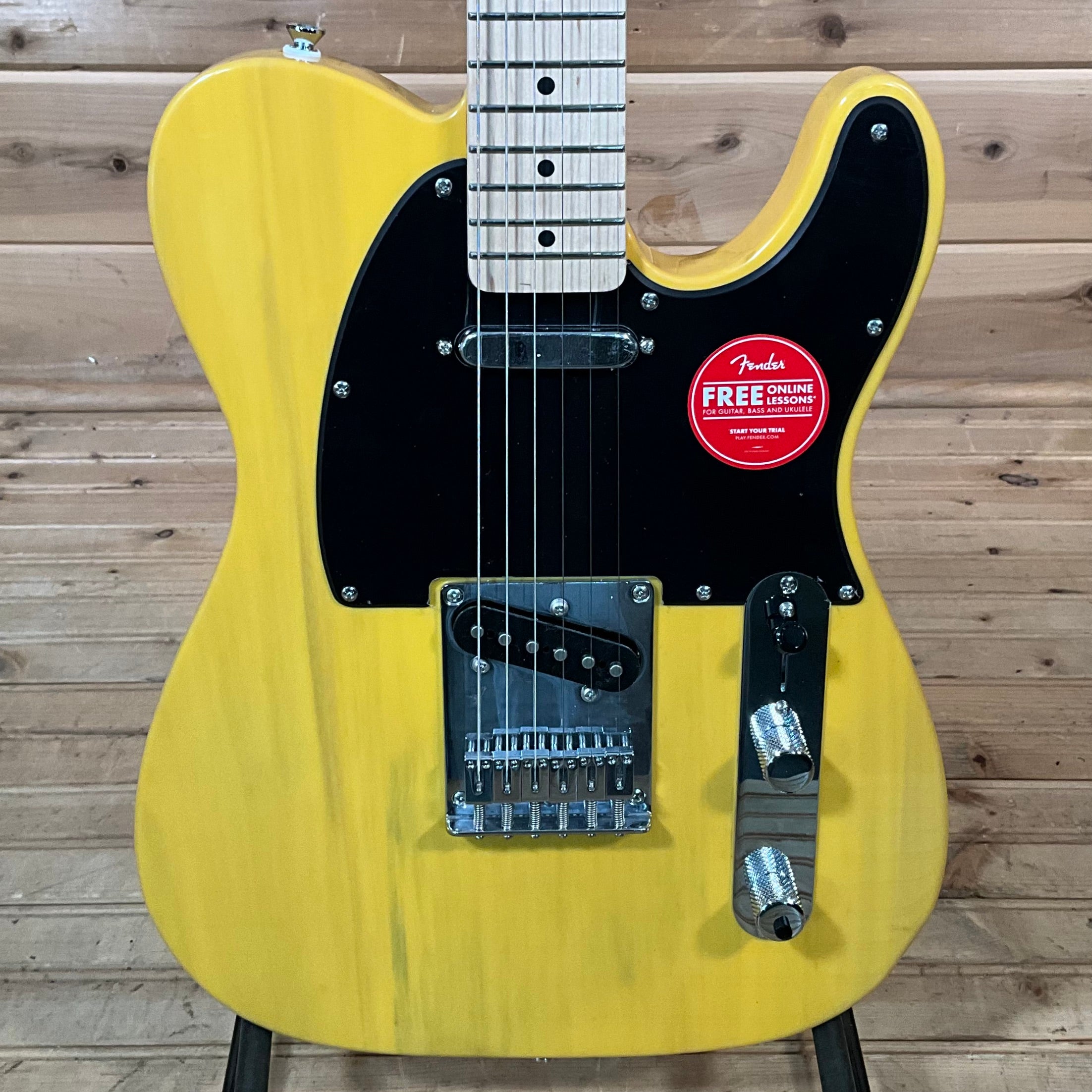 Squier Sonic Telecaster Electric Guitar - Butterscotch Blonde - Huber ...