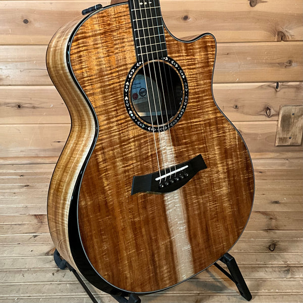Taylor Custom C24ce B5043 Acoustic Guitar - Koa - Huber Breese Music