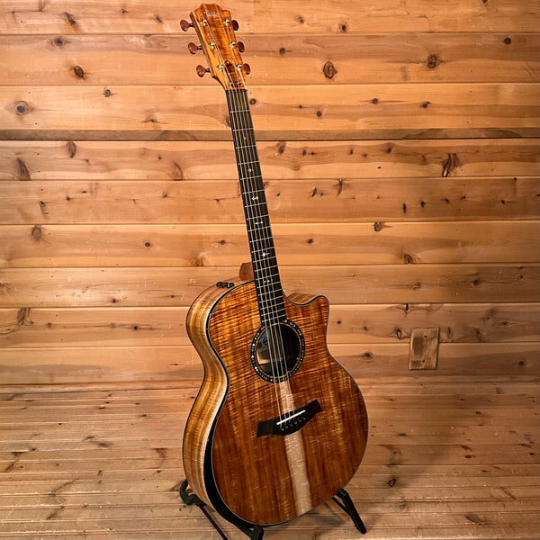 Taylor Custom C24ce B5043 Acoustic Guitar - Koa - Huber Breese Music